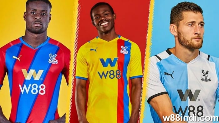 W88 Crystal Palace: Main Premier League Shirt Sponsor 2020/21