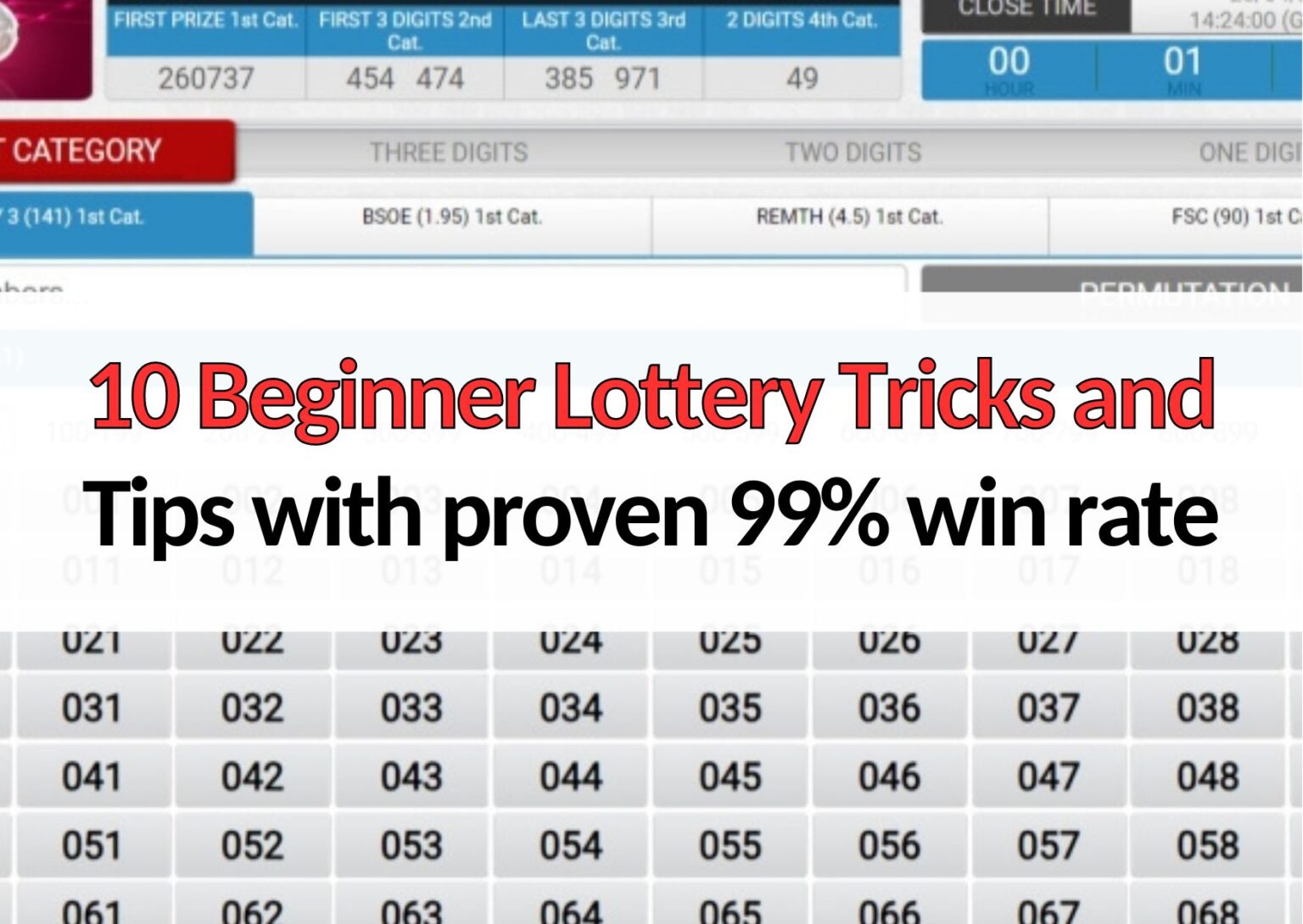 TIPS AND TRICKS - Sportsbook, Live Casino, Slots, and more