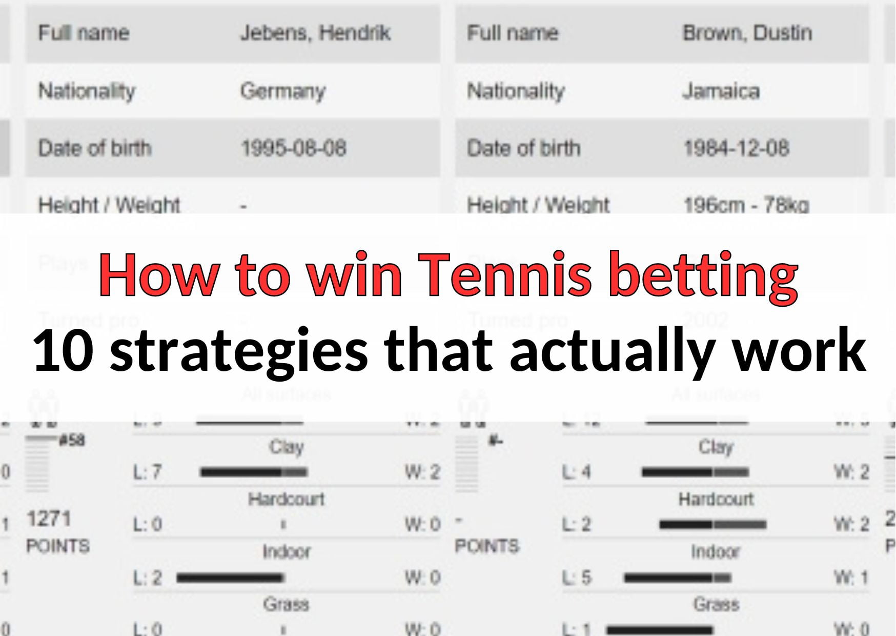 How To Win Tennis Betting 10 Strategies That Actually Work