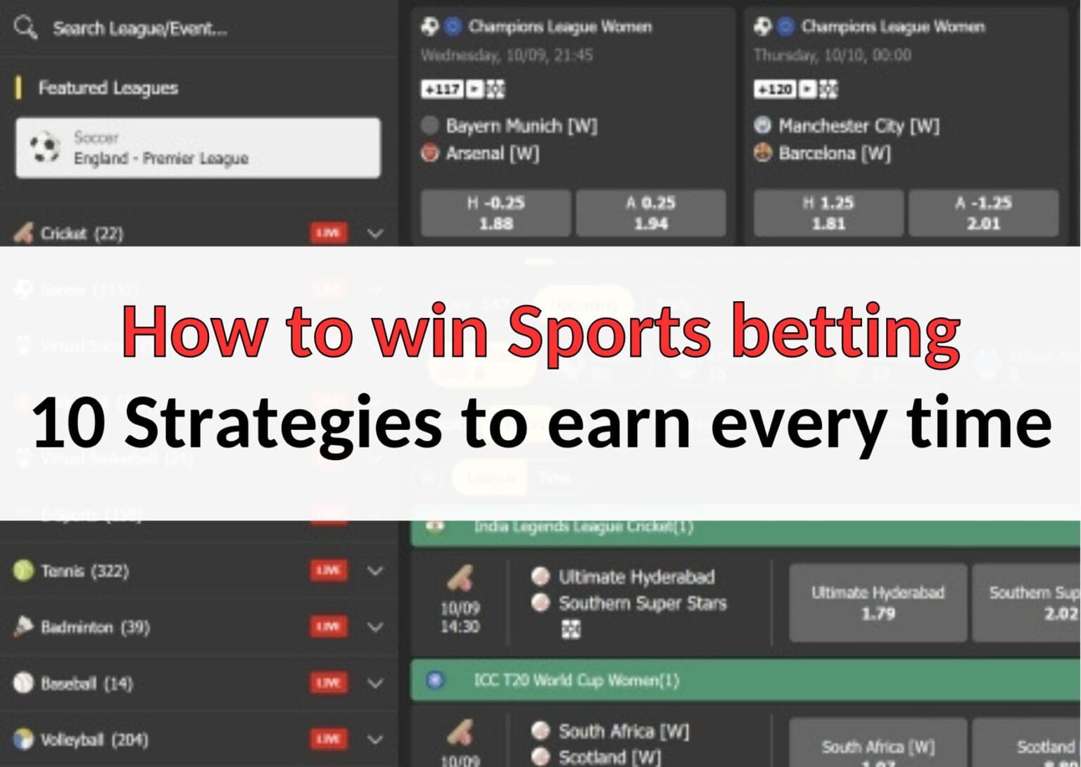 TIPS AND TRICKS - Sportsbook, Live Casino, Slots, and more