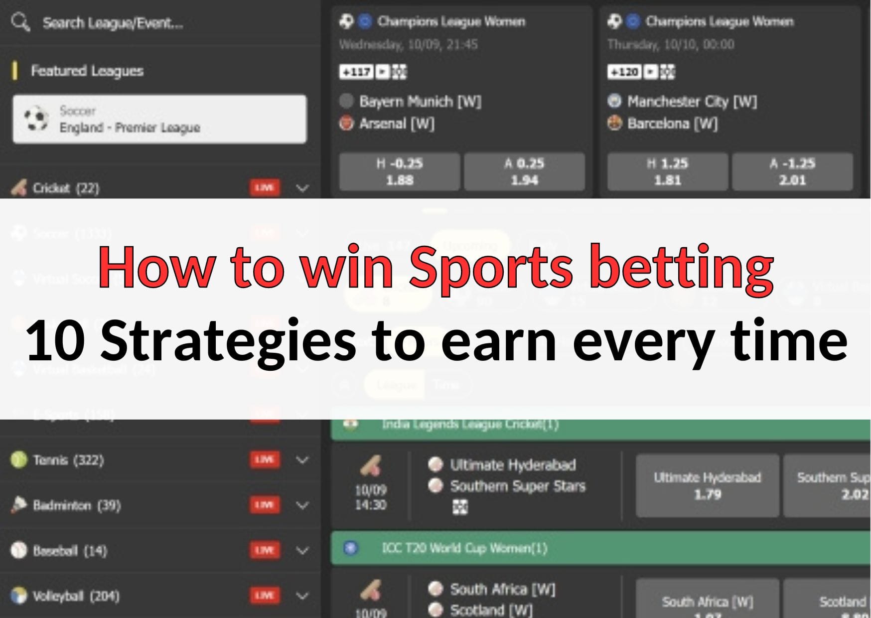 TIPS AND TRICKS - Sportsbook, Live Casino, Slots, and more